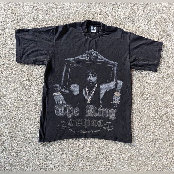 Pro Champ | Shirts | Vintage 200s Tupac Shakur Rap Tee Mens Size Xl ...